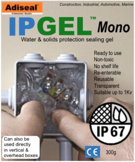 Electrical Waterproof Gel | Junction Box Gel | IP68 Insulation Seal